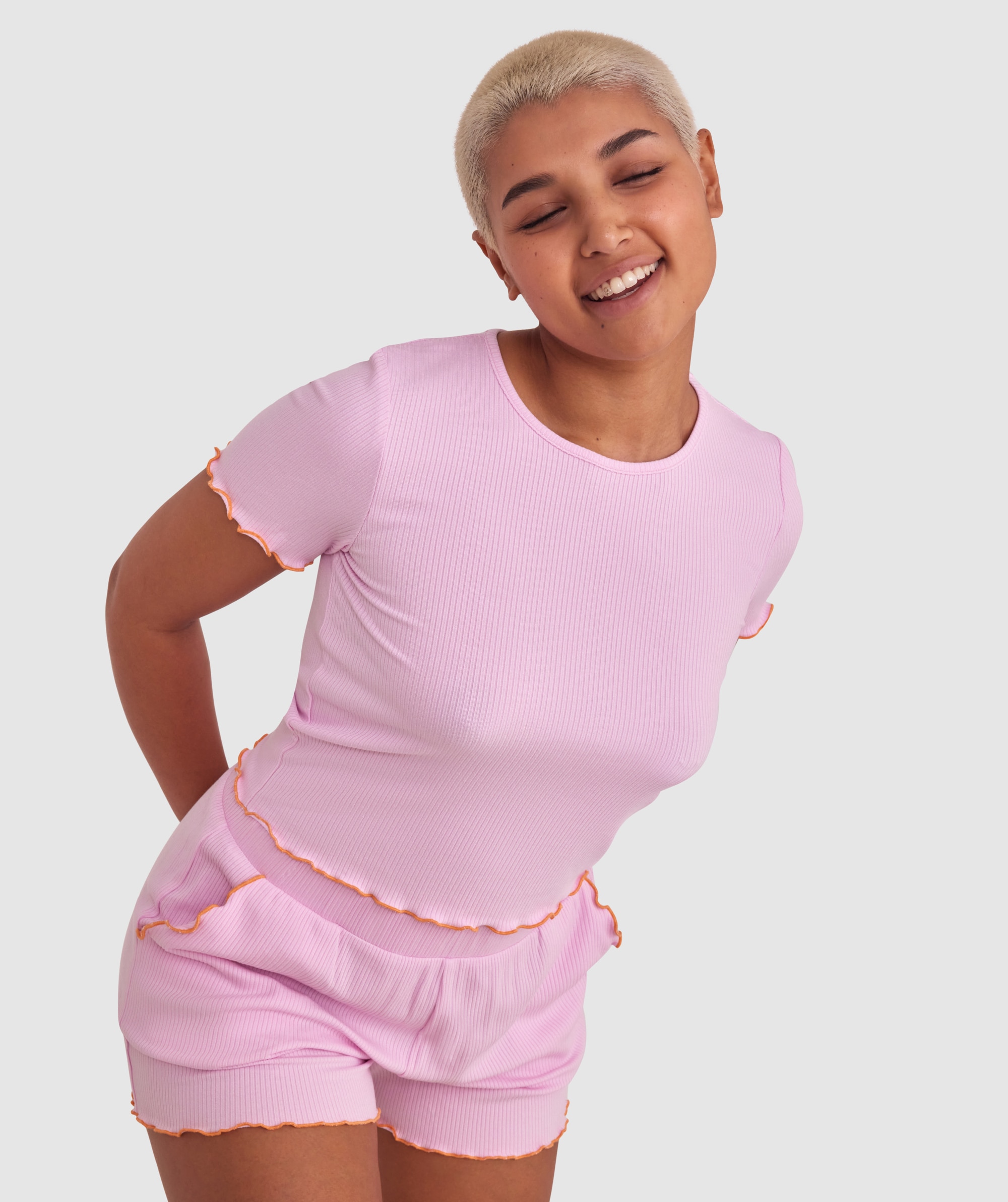 Bras N Things Chelsea Short Pale Pink 01435001