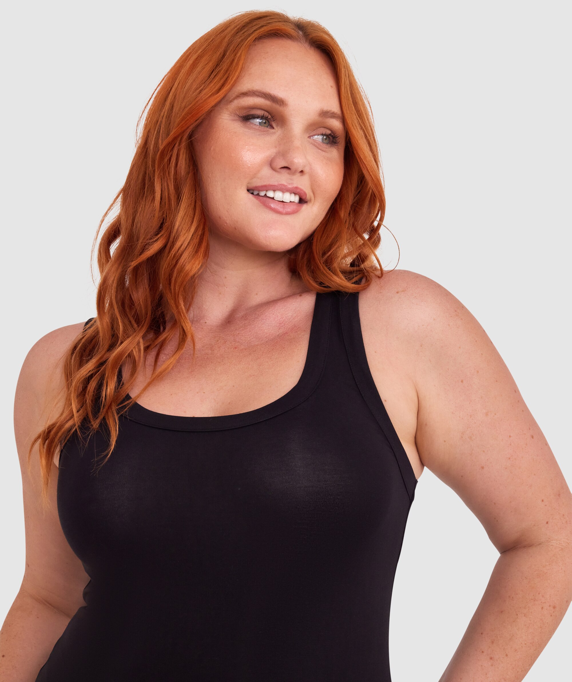 Bras N Things Body Bliss Lounge Sleeveless - Black | 01505801