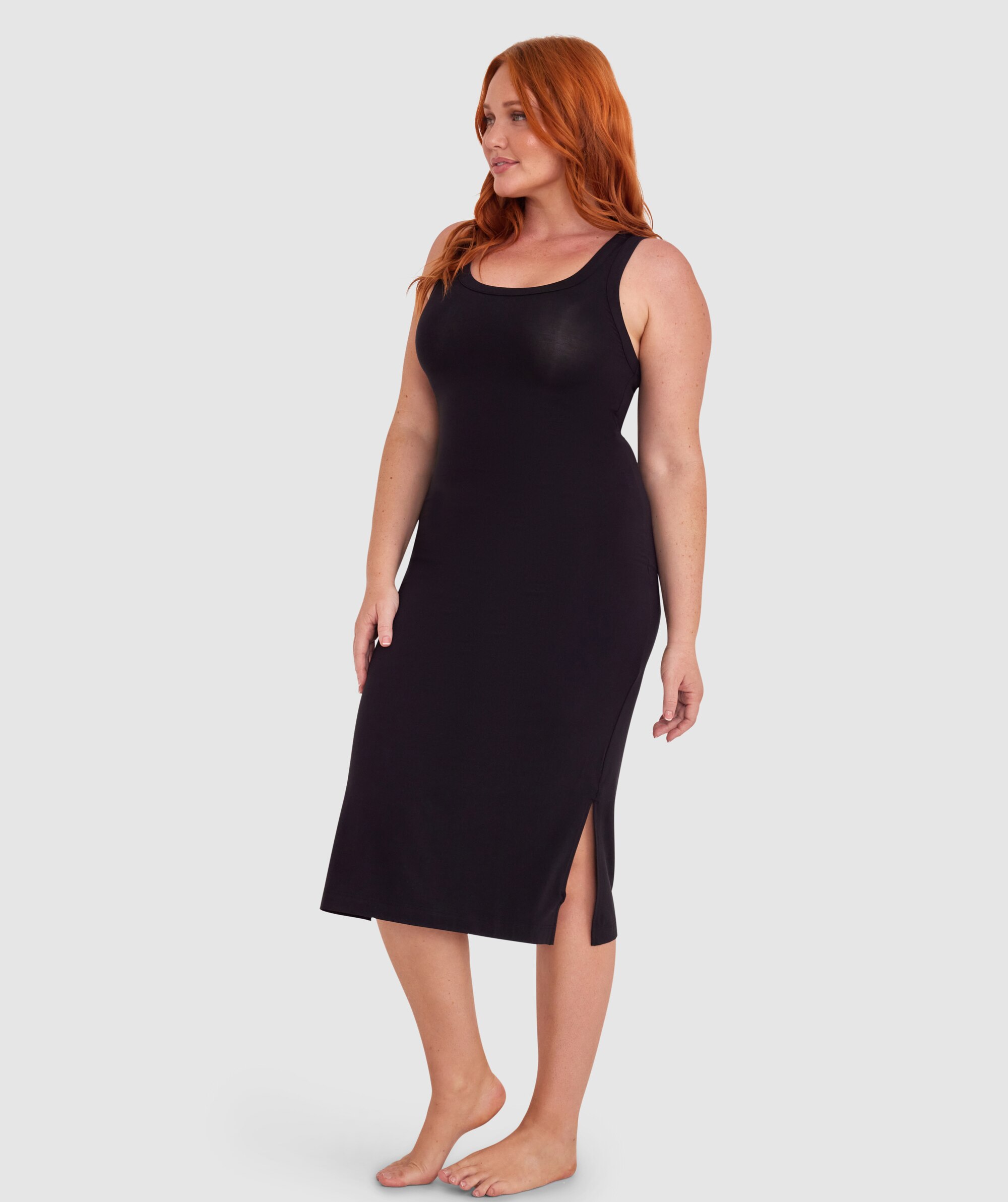 Bras N Things Body Bliss Lounge Sleeveless - Black | 01505801