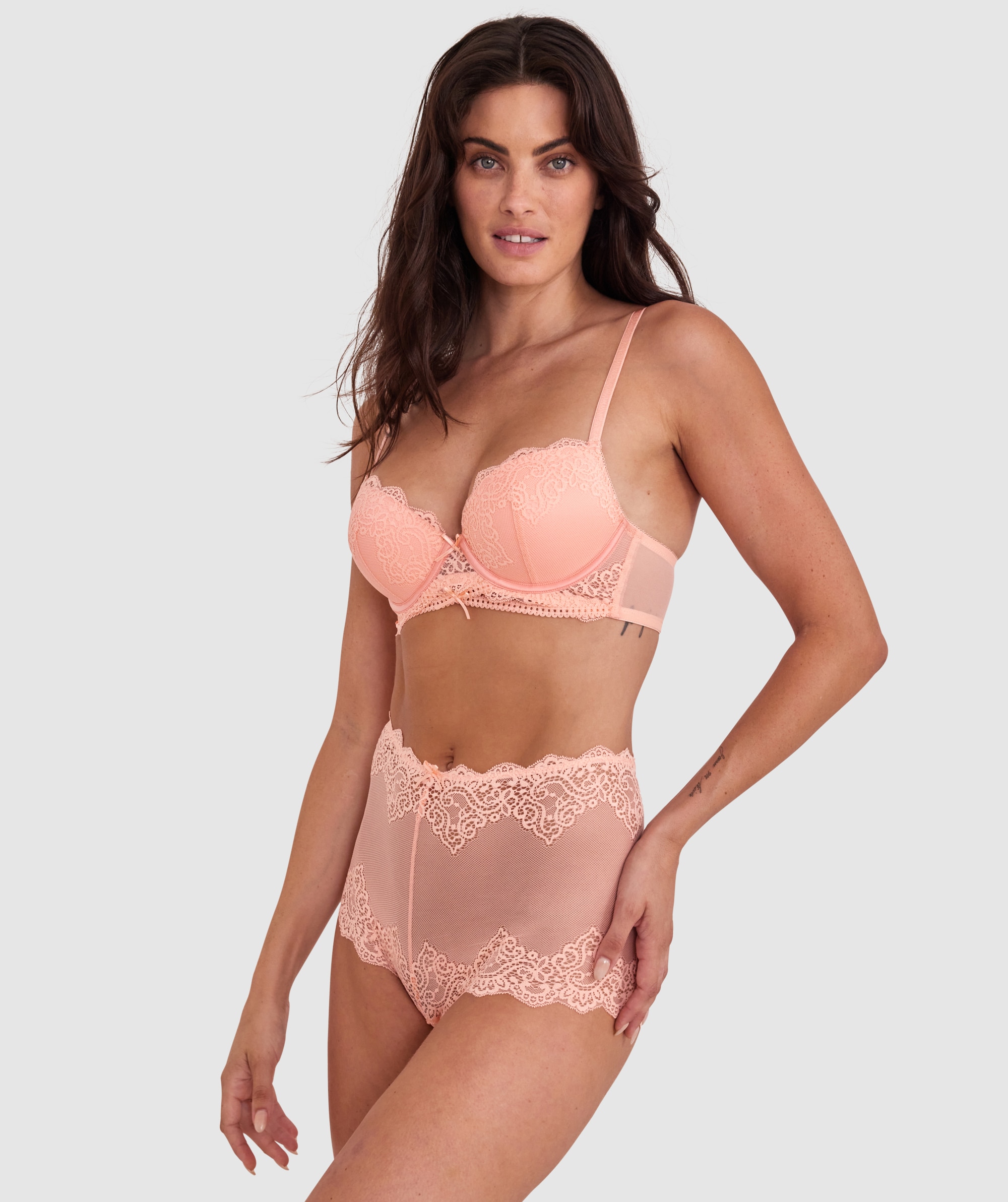 Bras N Things Arabella Shortie - Light Coral | 01518601