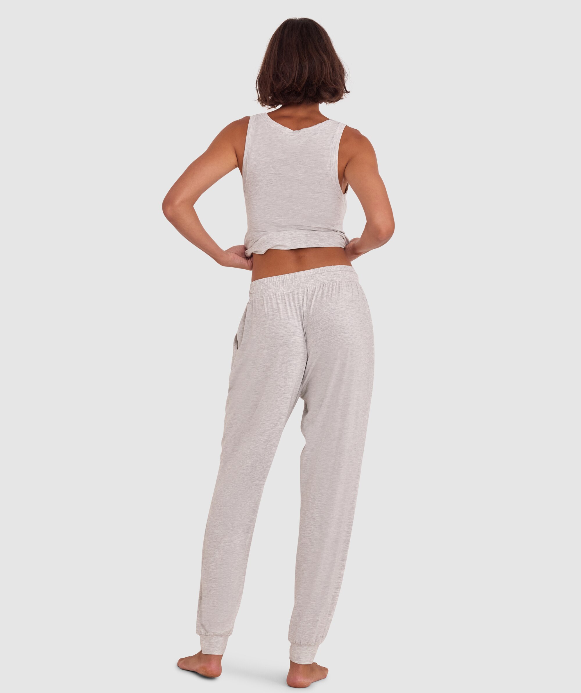Bras N Things Body Bliss Lounge Long Sleeve - Light Grey | 01505602