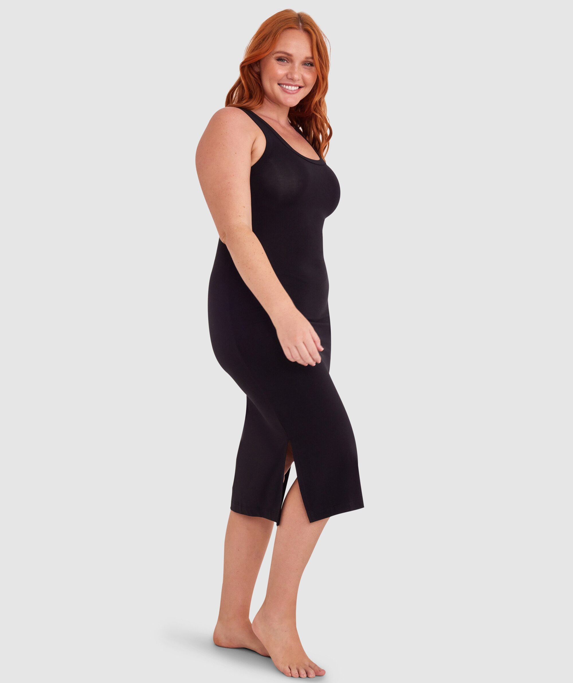 Bras N Things Body Bliss Lounge Long Wrap - Black | 01506101