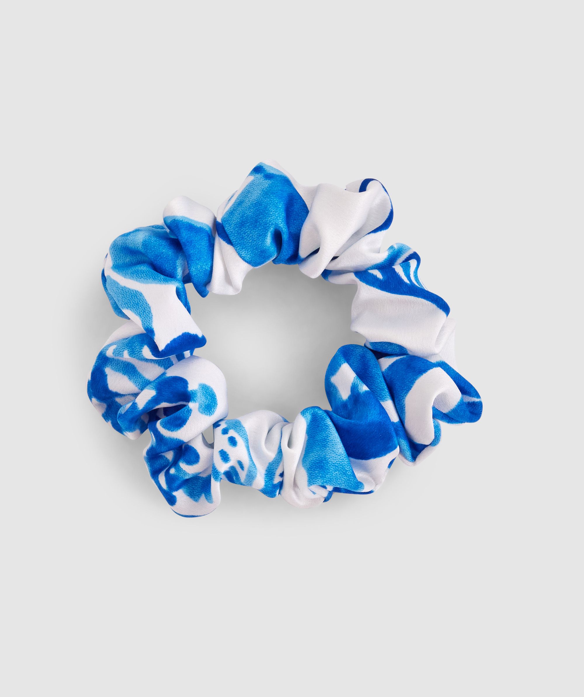 Bras N Things Blue Tropics Scrunchie - Cobalt | 01474701