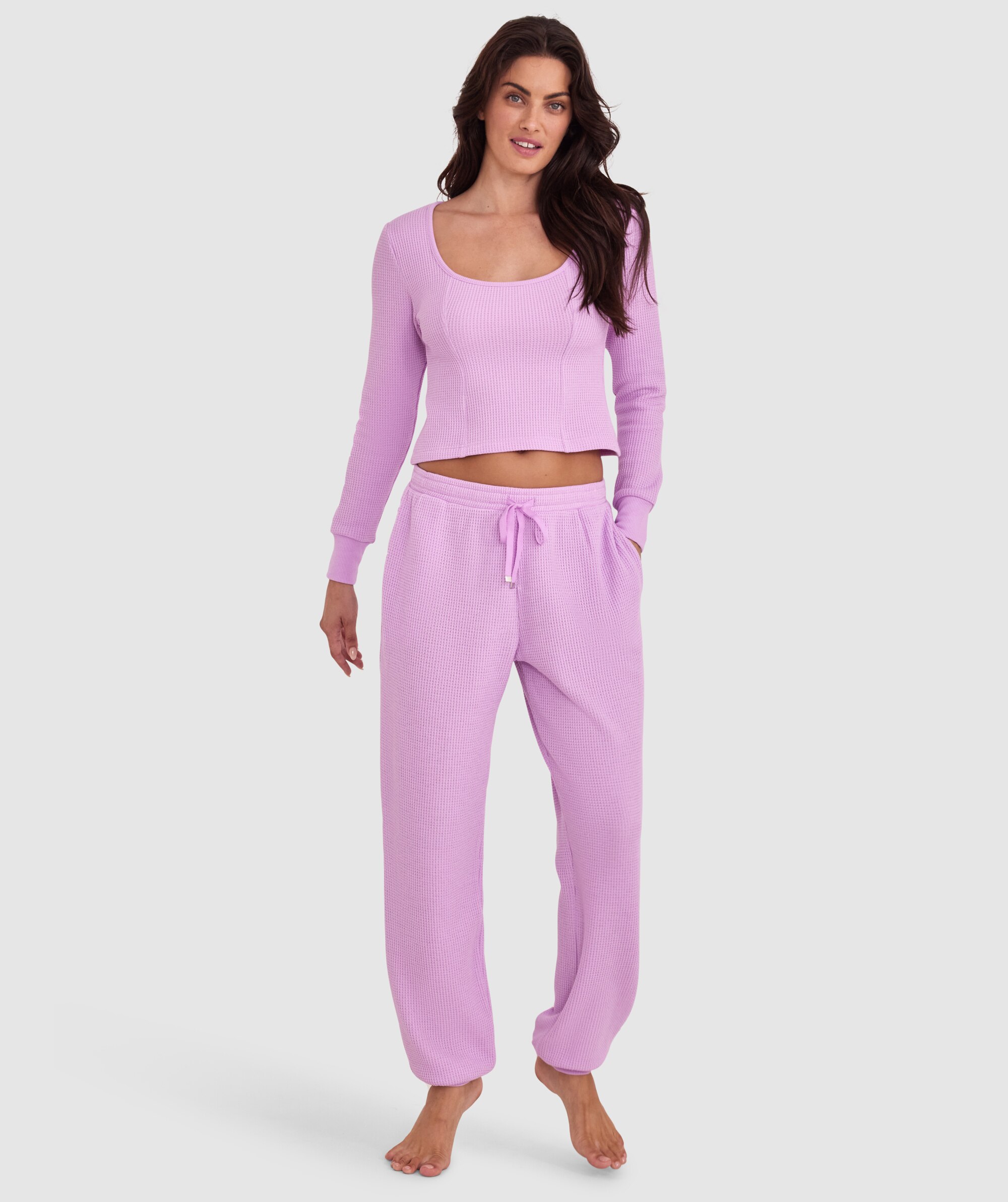 Bras N Things Harper Long Sleeve - Lavender | 01502001